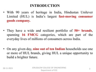 Hindhustan unilever private limited company | PPTX