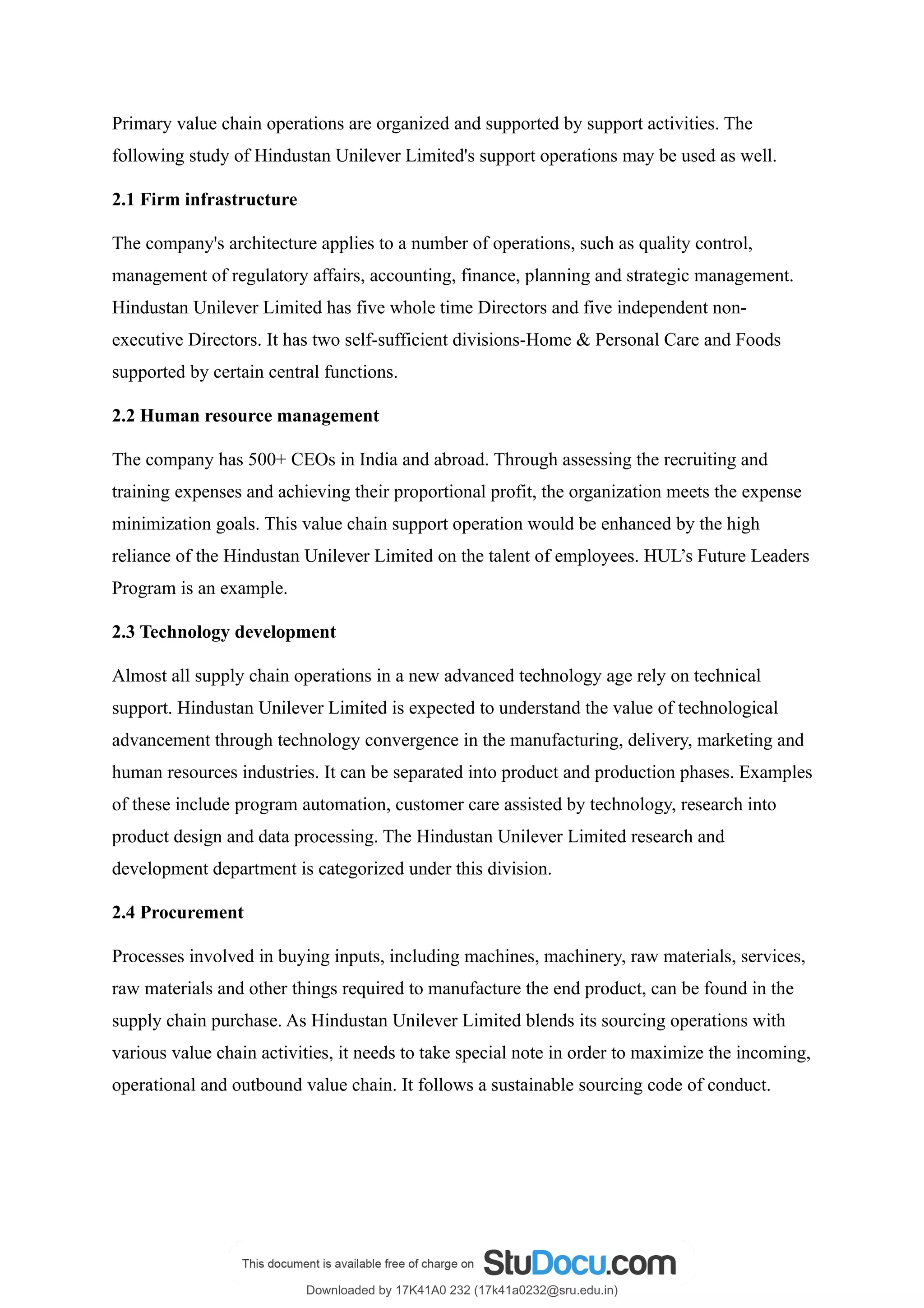 Hul strategy | PDF