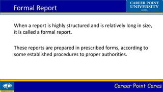 Report writing | PPTX