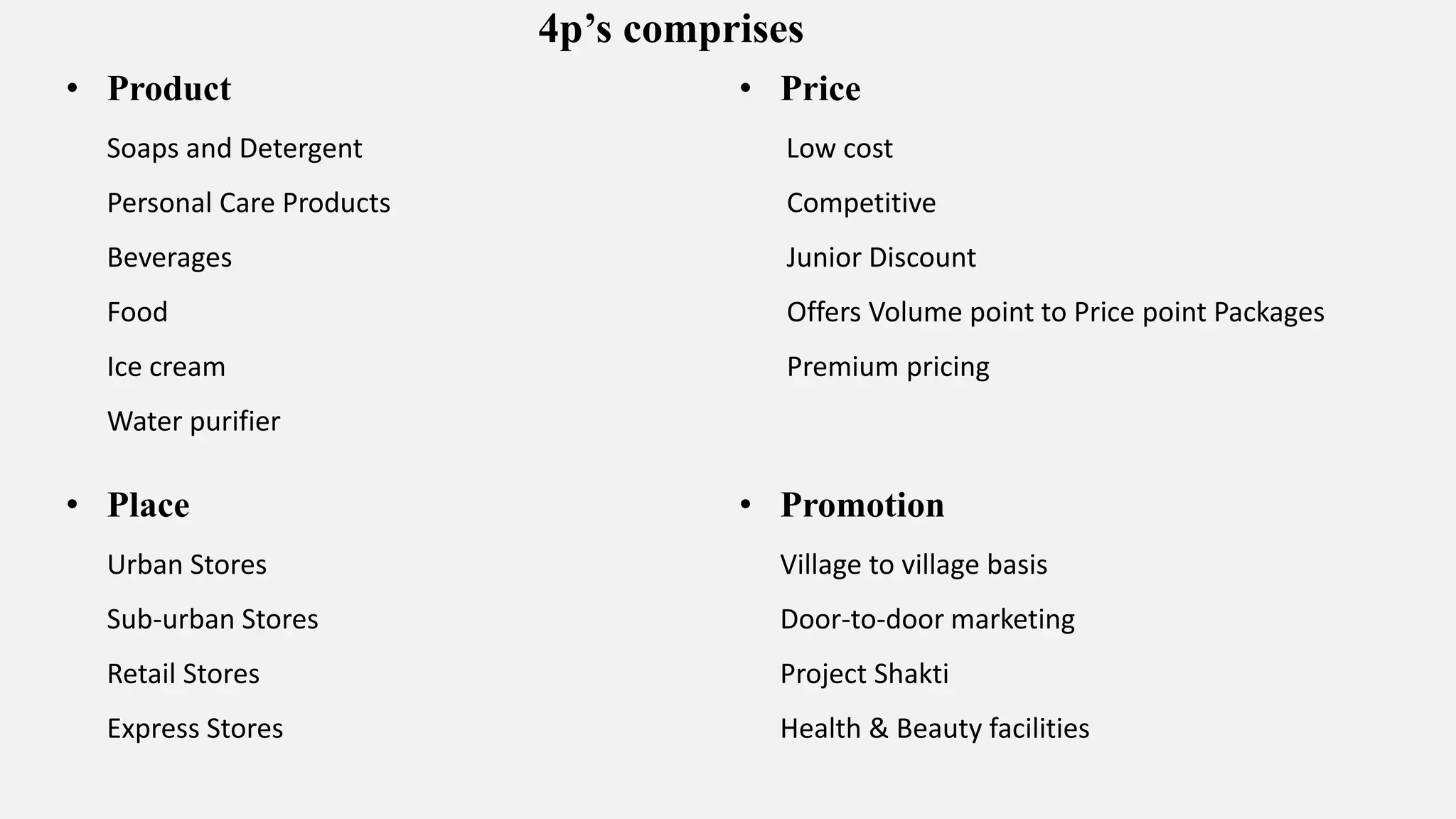 Hul 3c, 4p analysis | PPT | Free Download