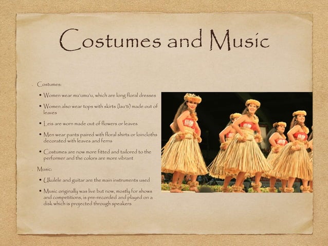 The Evolution of Hula | PPT