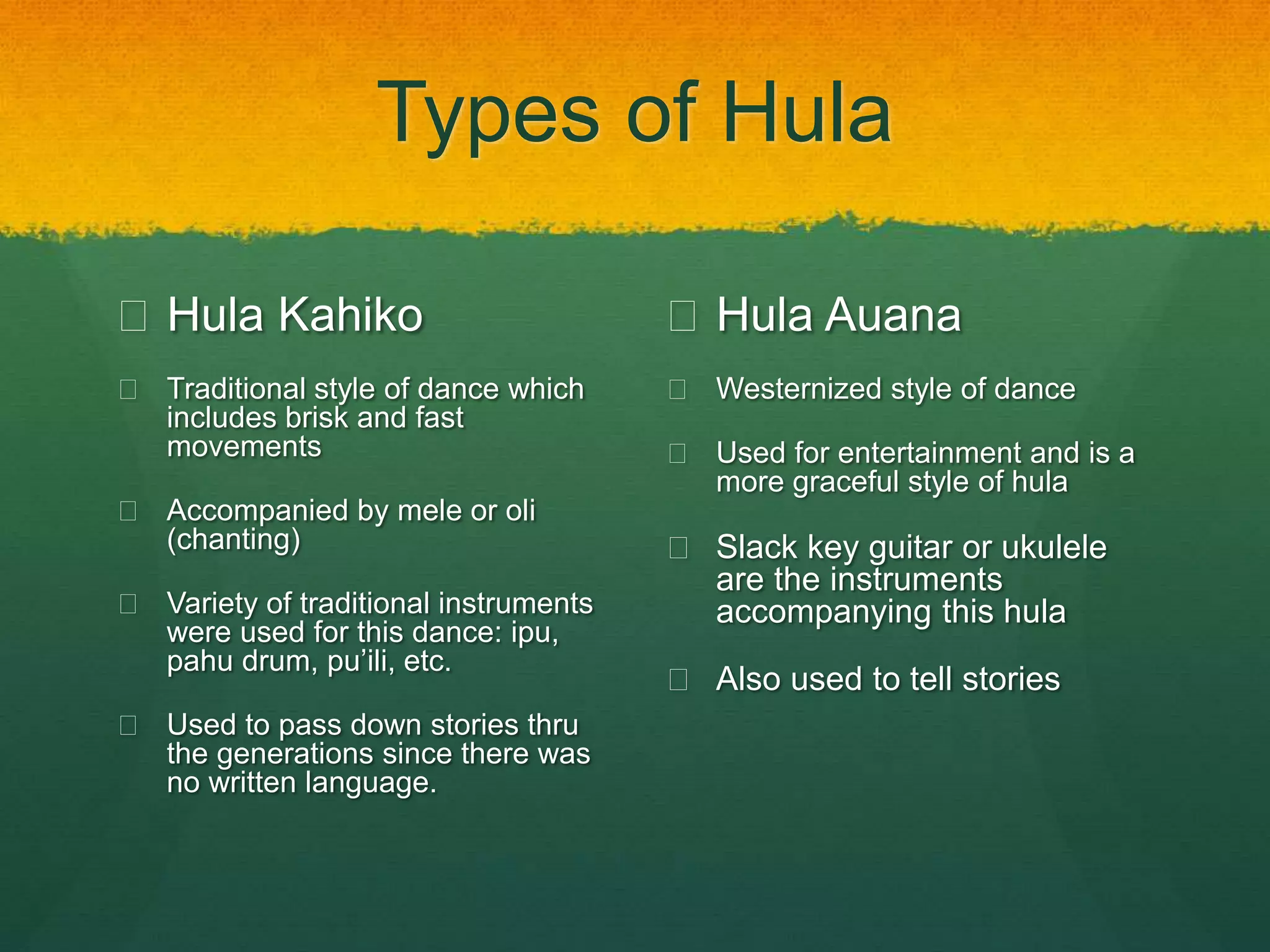 Hula presentation | PPTX