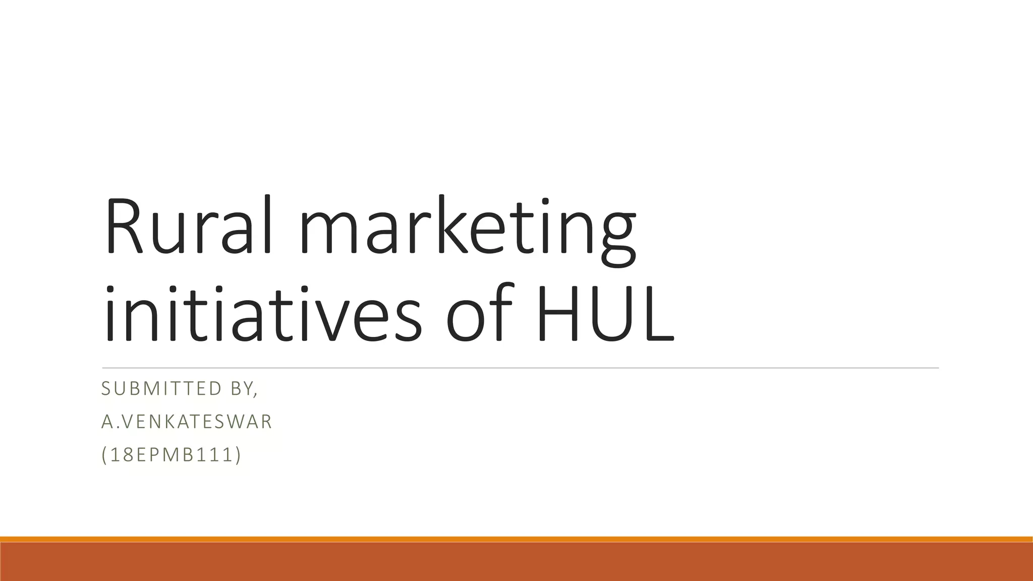 Hul communication mix | PPTX