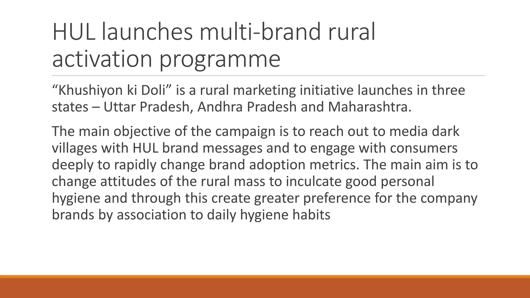 Hul communication mix | PPTX