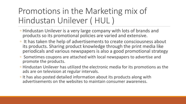 Hul communication mix | PPTX