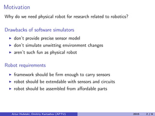 Raspberry Pi robot with ROS | PPT