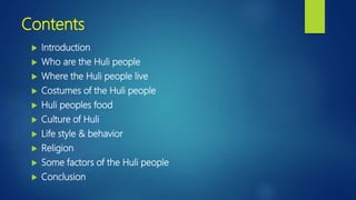 Huli Tribe | PPTX