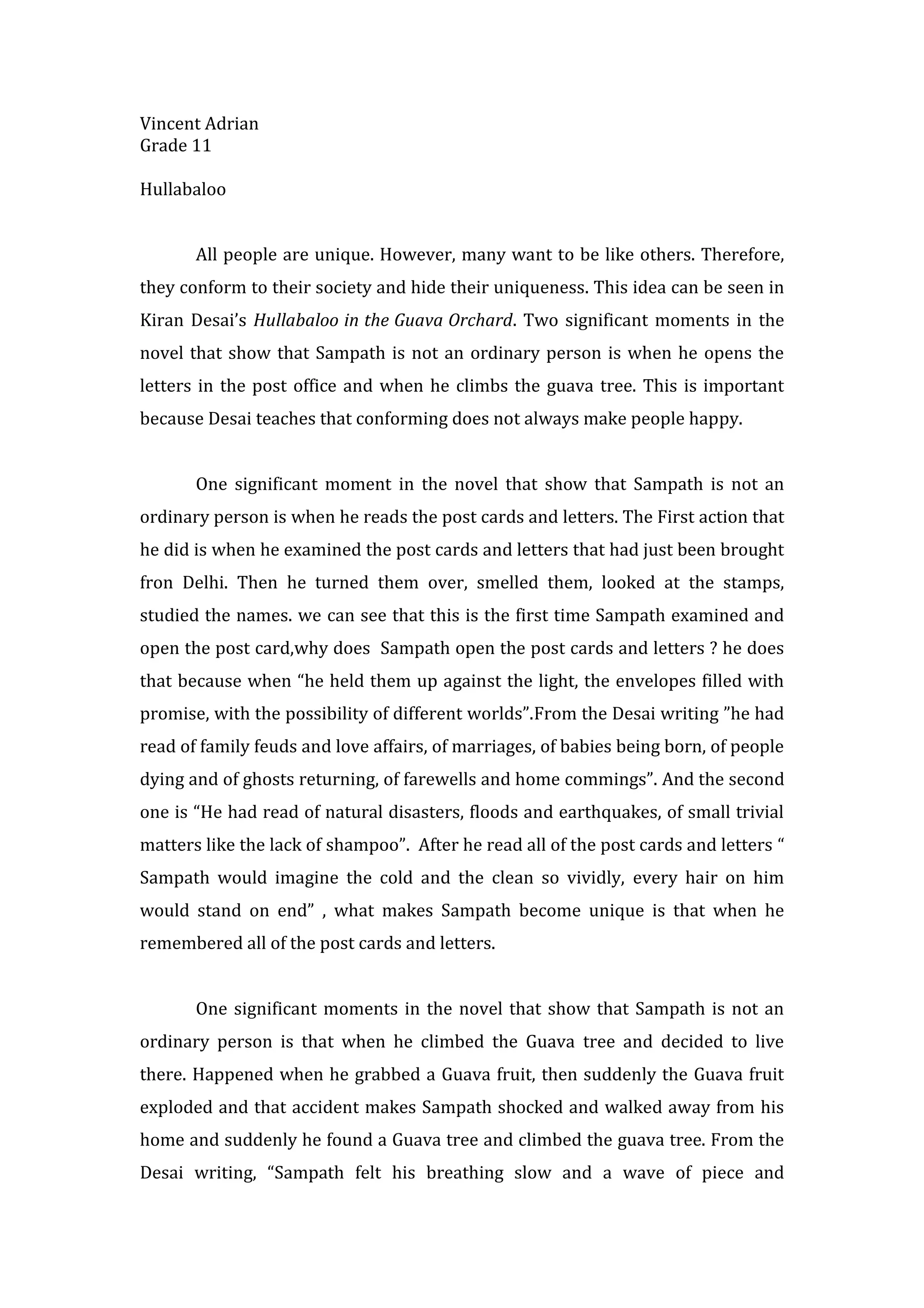 Hullabaloo task sheet 2 | DOCX