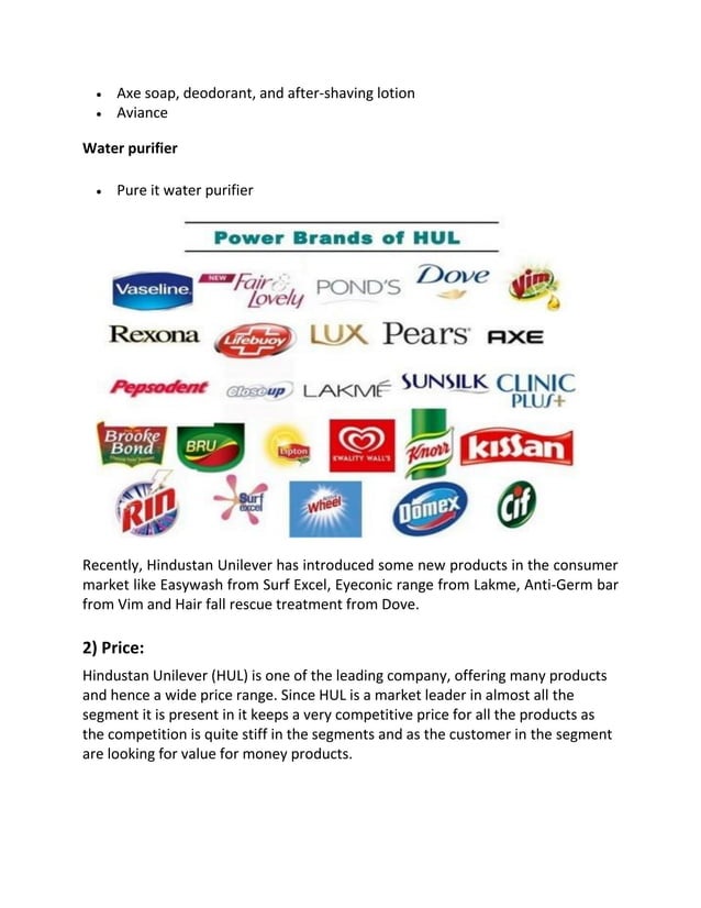 HUL Marketing Strategy | PDF