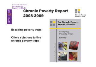 David Hulme: Chronic Poverty Report 2008-09 | PDF
