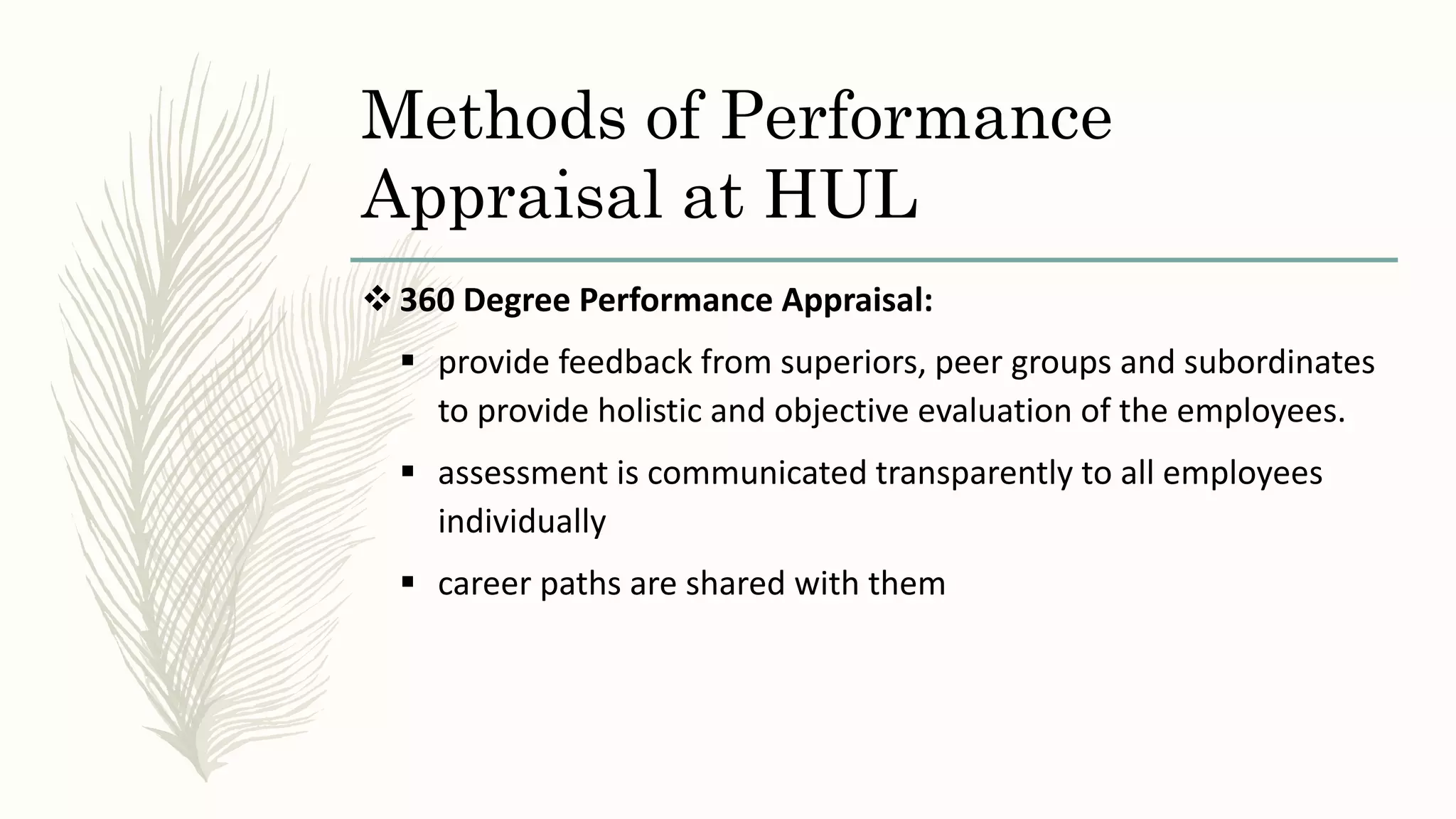 Hindustan Unilever Limited Performance Management System | PPTX