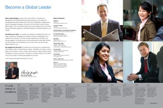Hult MBA Brochure 2010 | PDF