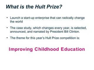 Hult Prize at Johns Hopkins University Info | PPT
