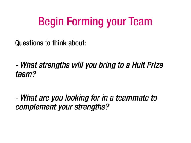 Hult Prize info session slides | PPT
