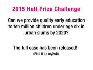 Hult Prize info session slides | PPT