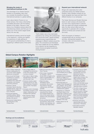 Hult\'s Global Rotation Program 2012 | PDF