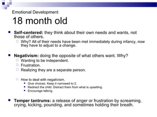 Human Development I - Chapter 11, Emotional and Social Development ...