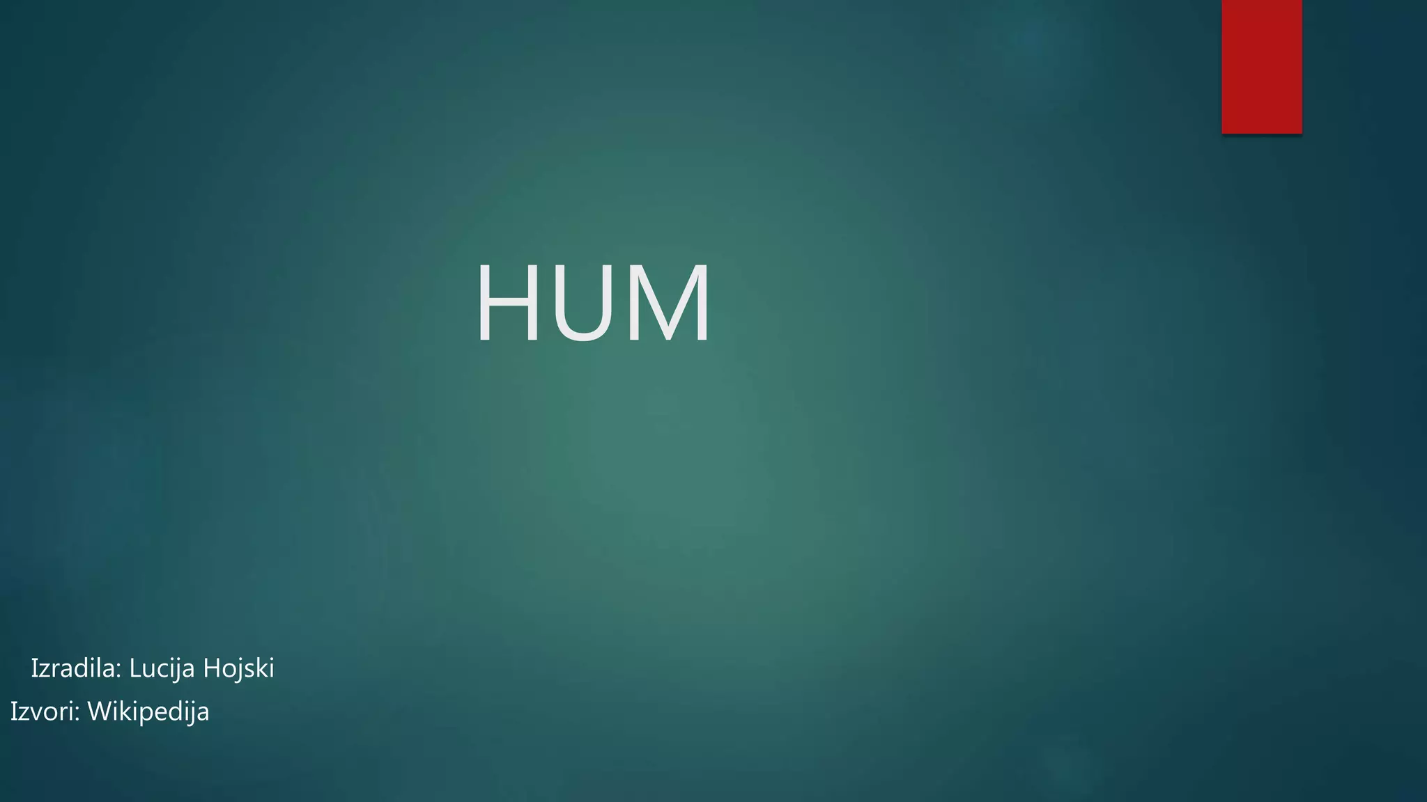 Hum Lucija | PPT