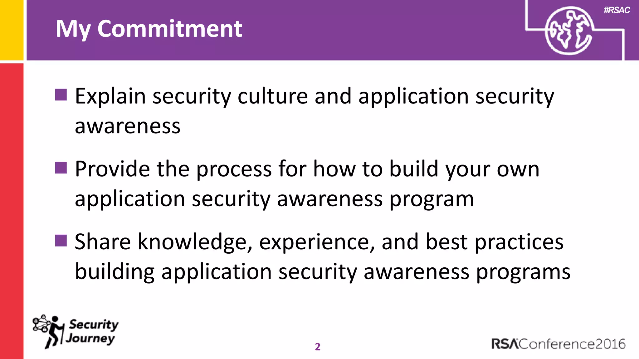 AppSec Awareness: A Blueprint for Security Culture Change | PPT