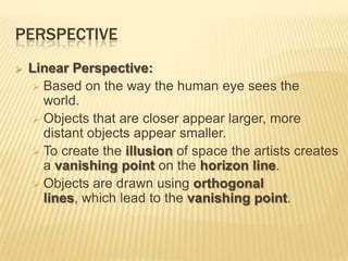 Linear Perspective Psychology Example