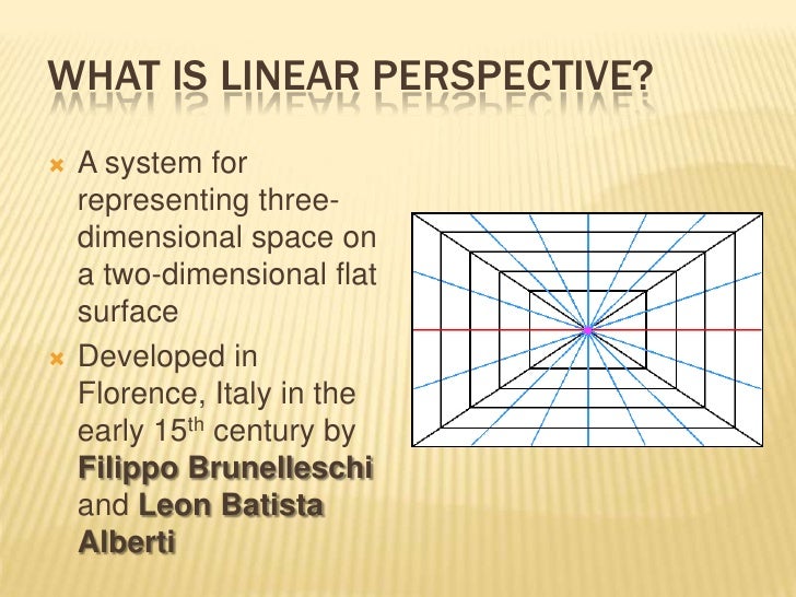 Hum1020 1030 brunelleschi alberti & perspective