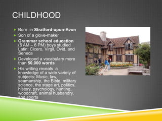 Hum1020 1030 shakespeare & elizabethan theatre | PPTX