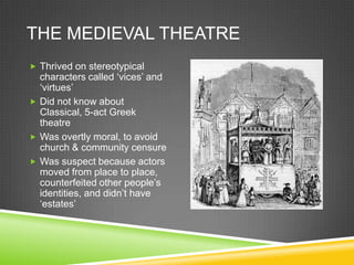 Hum1020 1030 shakespeare & elizabethan theatre | PPTX