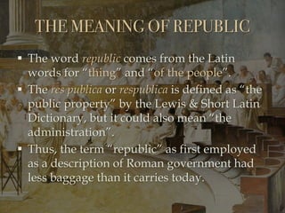 Hum1020 by the people the roman republic & satire | PDF