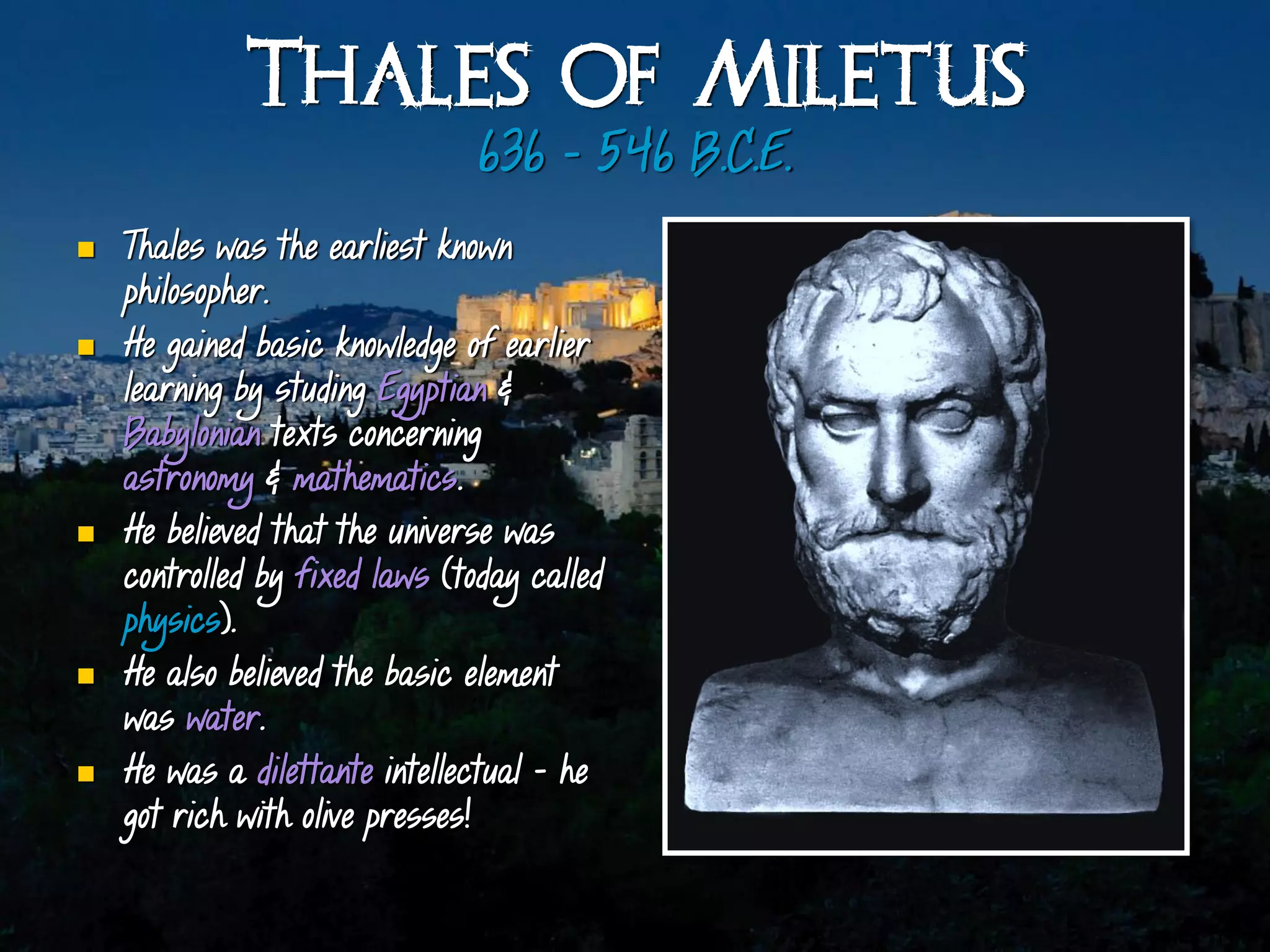 Hum1020 for love of wisdom ancient greek philosophy | PPT