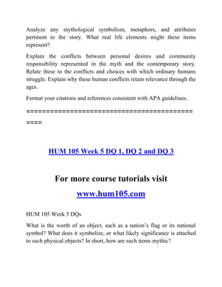 HUM 105 Redefined Education--hum105.com | Roleplaying Games | Games and Puzzles