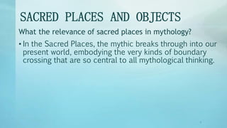 HUM 105 - Sacred Places and Objects | PDF