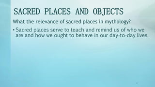 HUM 105 - Sacred Places and Objects | PDF