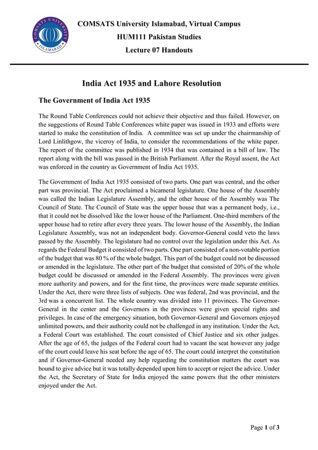 Hum111 handouts lecture07 | PDF