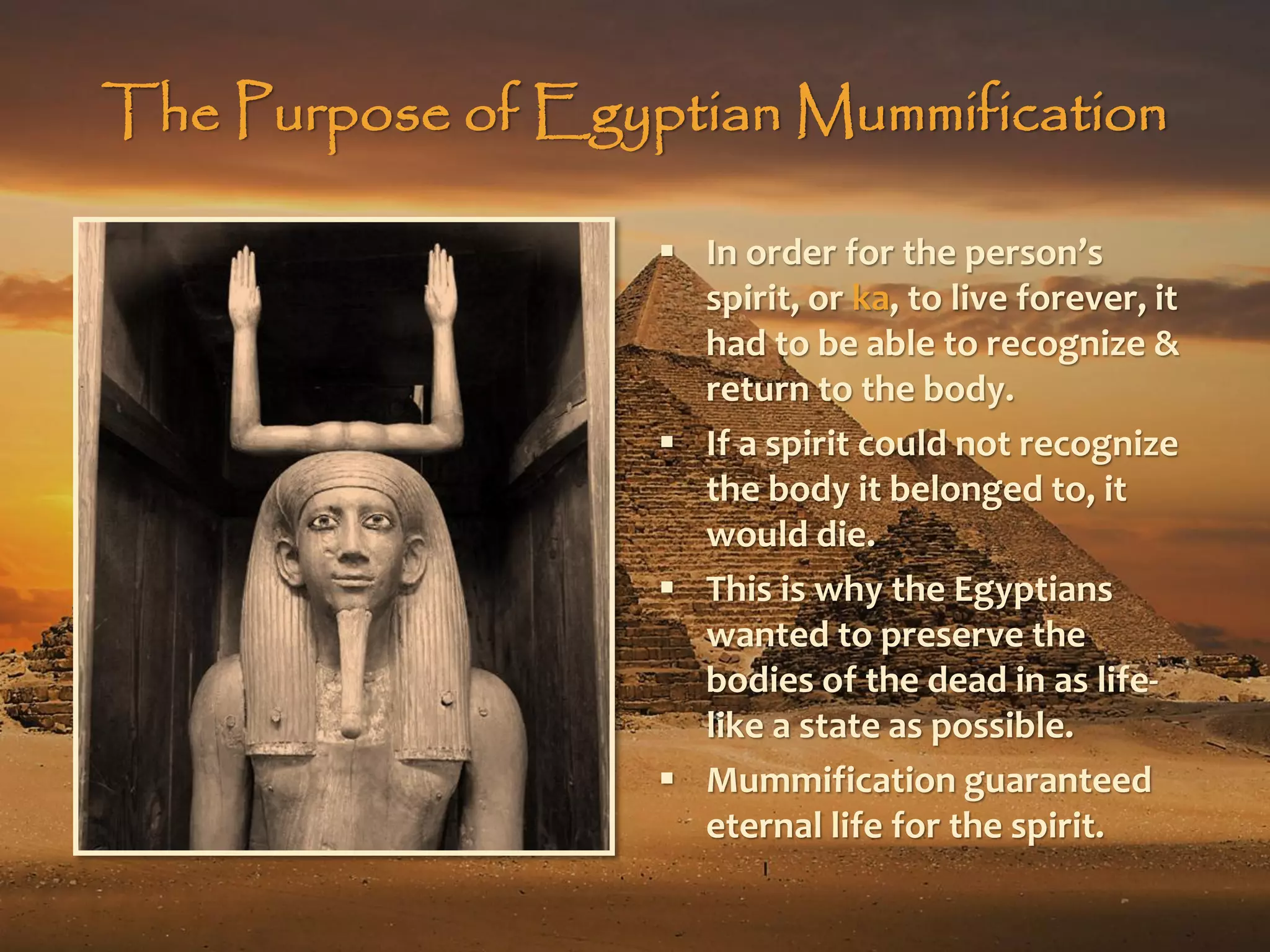 Hum2220 1030 architecture of the afterlife egyptian mummification ...
