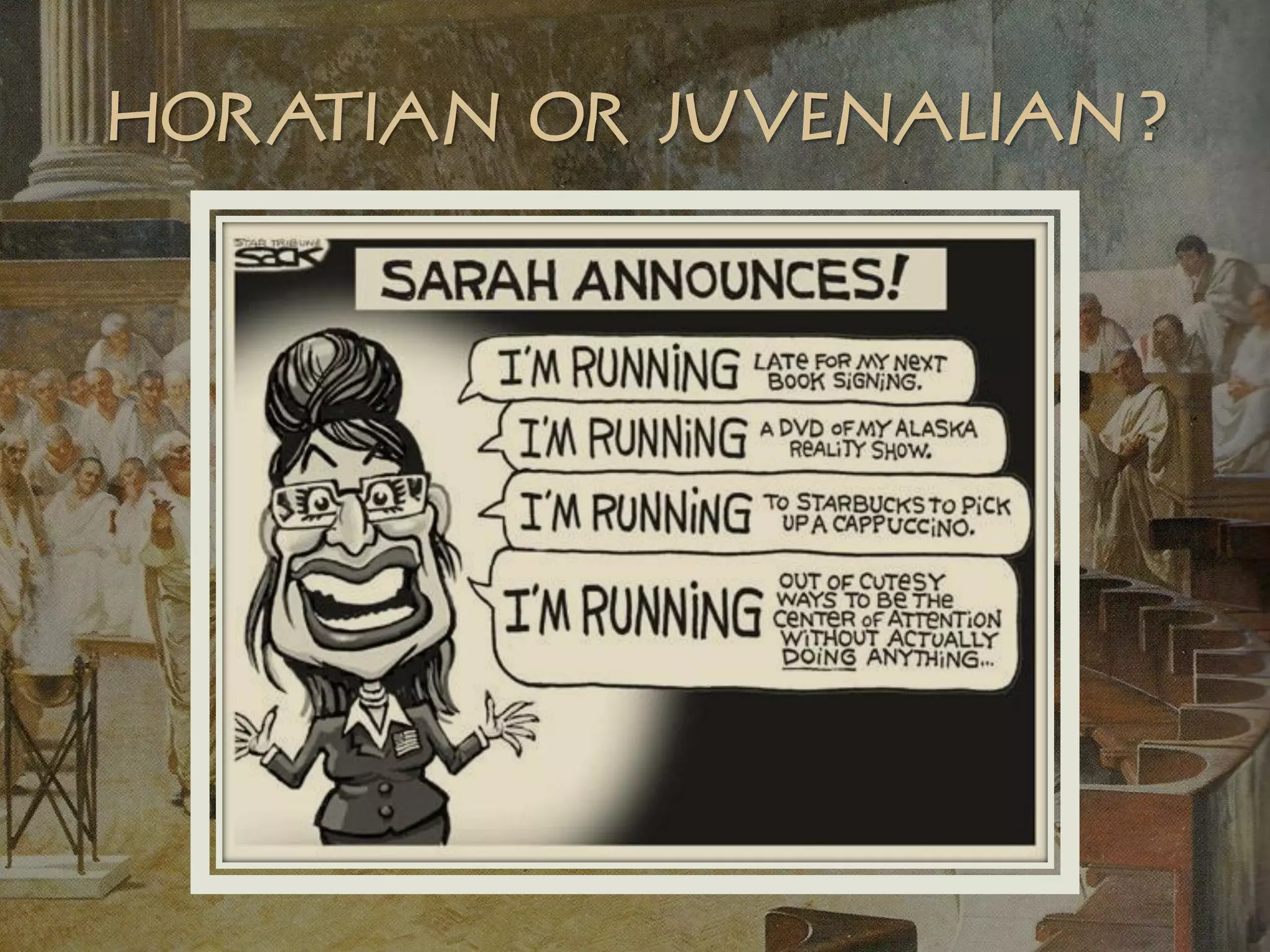 Hum2220 the roman republic & satire | PPT