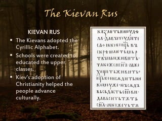 Hum2220 the slavs, mongols & the birth of russia | PDF