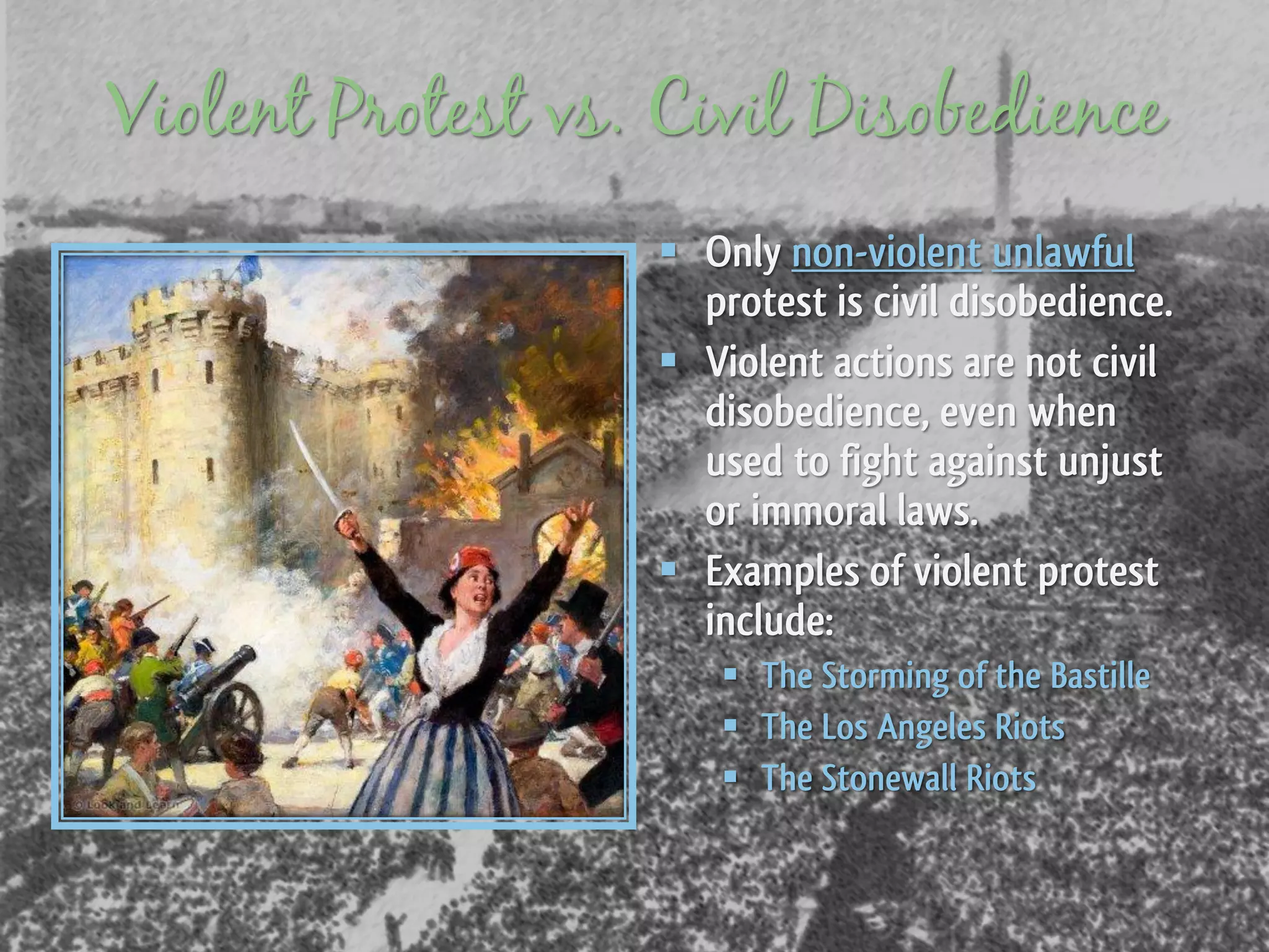 Hum2250 civil disobedience & civil rights movement political action for ...