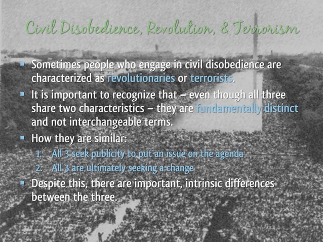 Hum2250 civil disobedience & civil rights movement political action for ...