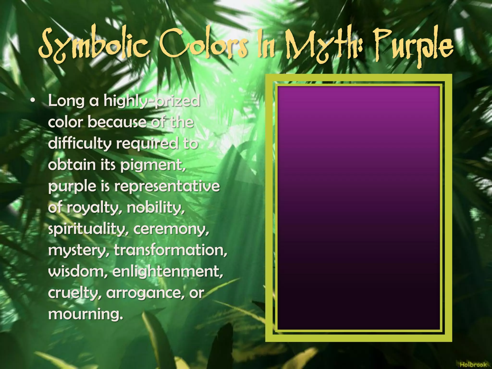 Mythological Meanings Unmasked: Decoding The Symbolism of Myth | PPT