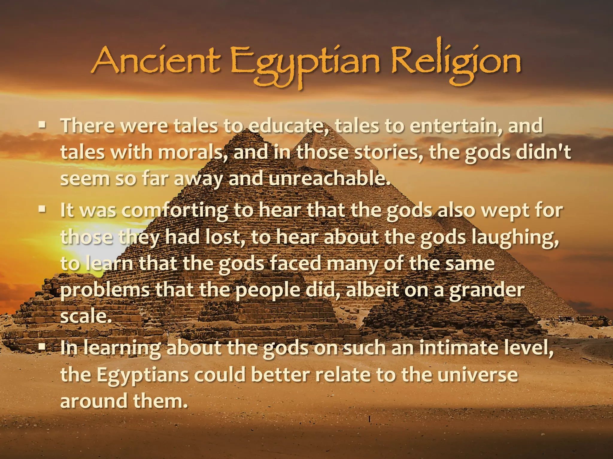Hum2310 ancient egyptian pantheon | PDF