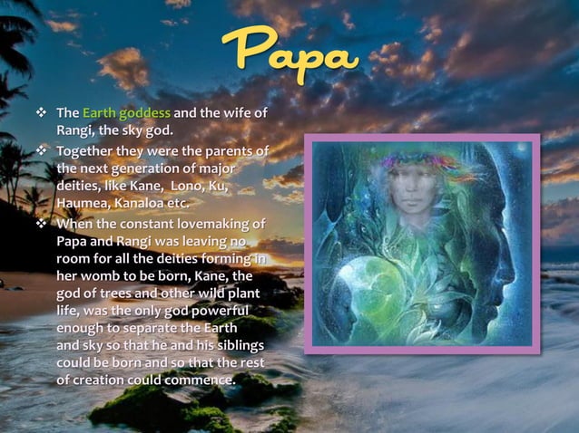 Hum2310 pacific ohana the mythology of the hawaiian culture | PPT