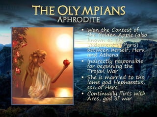 Hum2310 standing atop mount olympus the mythology of ancient greece | PPT