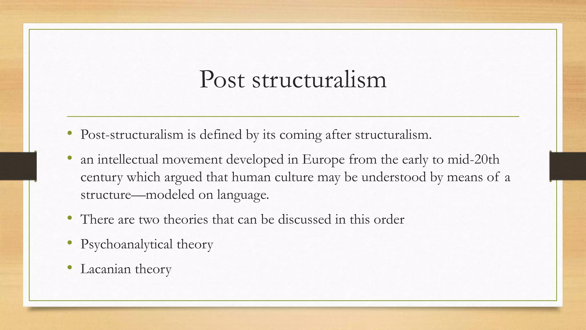 theory of deconstruction | PPTX