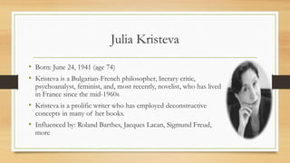 theory of deconstruction | PPTX