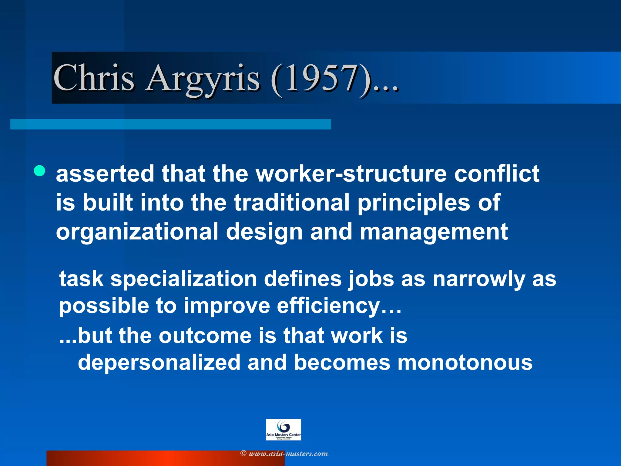 The Human Resource Frame - Presentation Slides | PPT