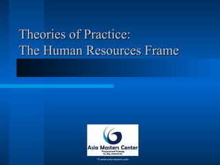 The Human Resource Frame - Presentation Slides | PPT