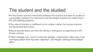 Human and natural sciences for ToK | PPTX