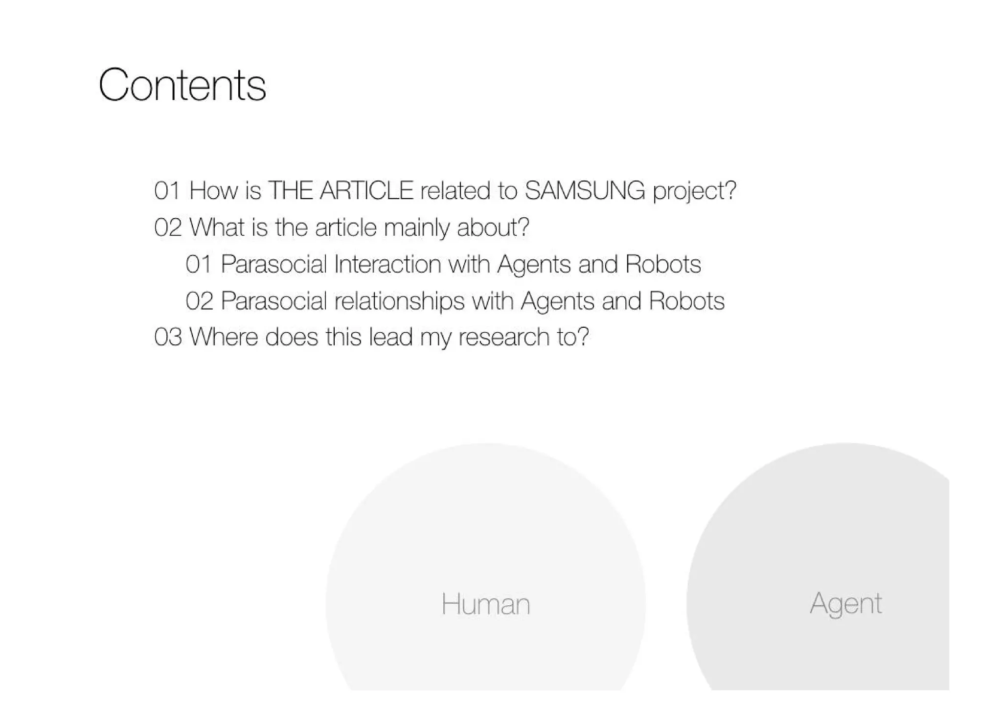 Human agent and human-robot interaction theory | PDF