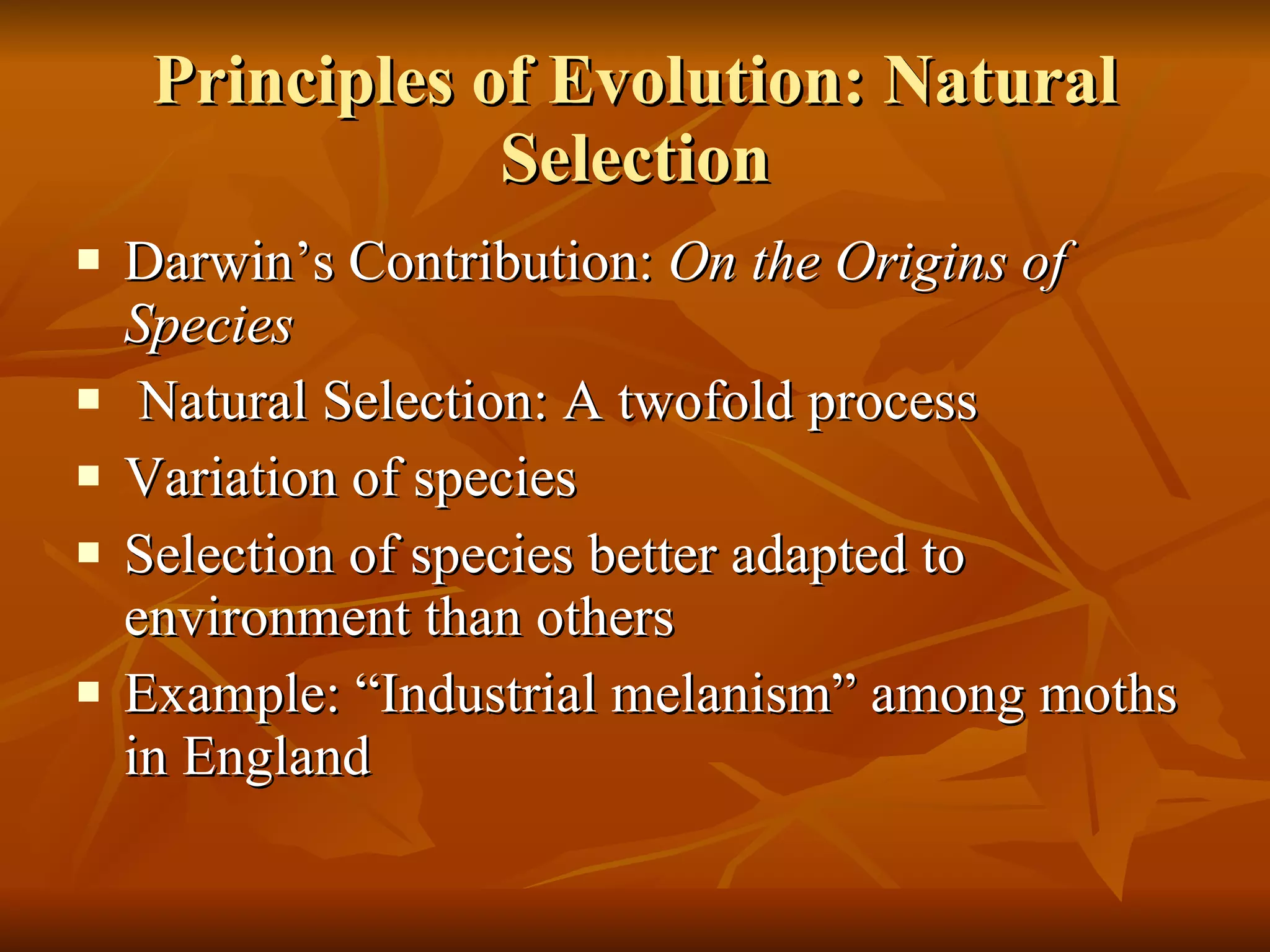 Human Biological and Cultural Evolution. | PPT