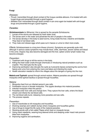 Human biology-edexcel-igcse | PDF